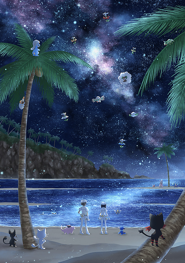 Safebooru - 1boy 1girl aether foundation employee alolan form alolan ...