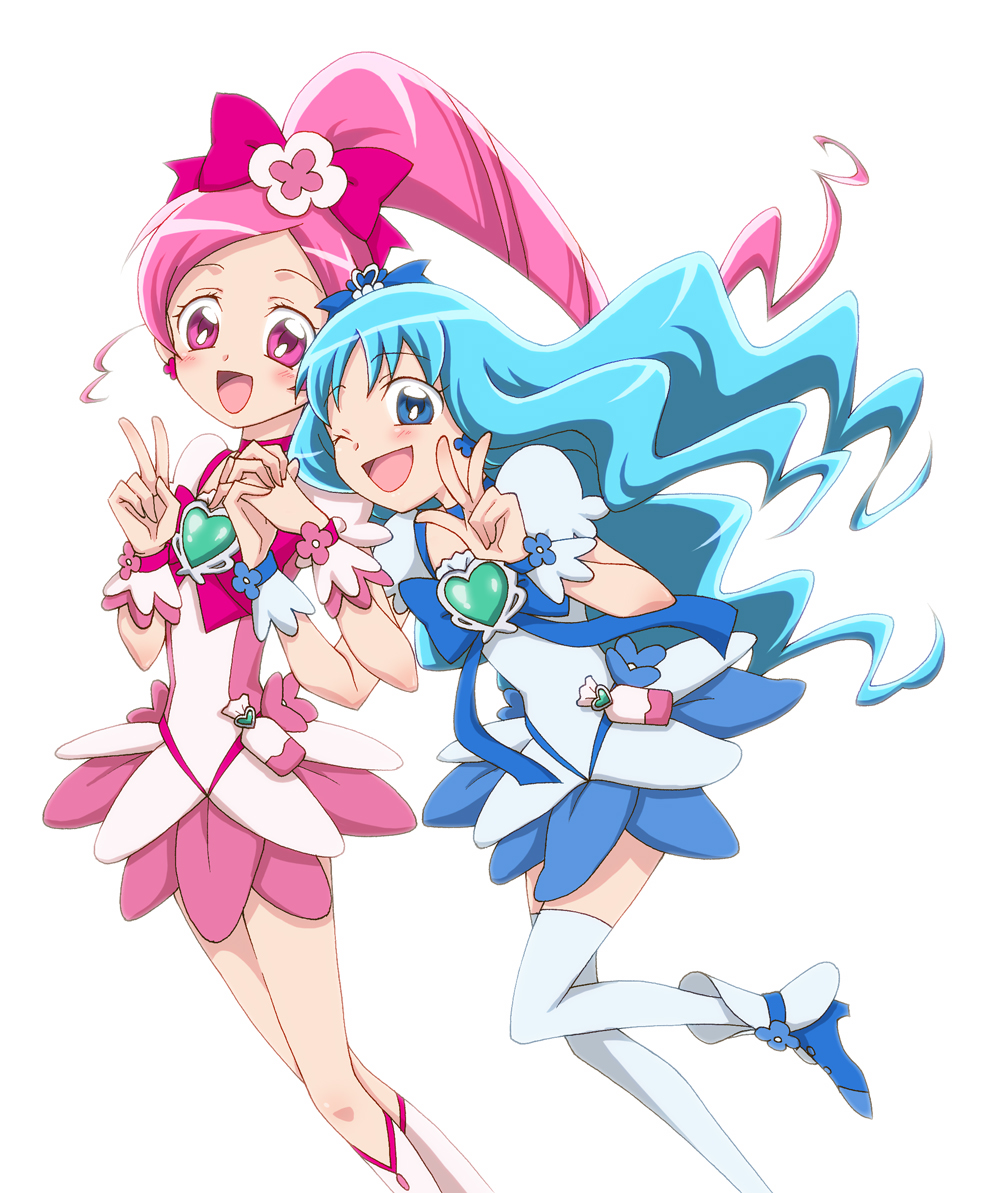 Safebooru - cure blossom cure marine fresh pretty cure! futari wa ...