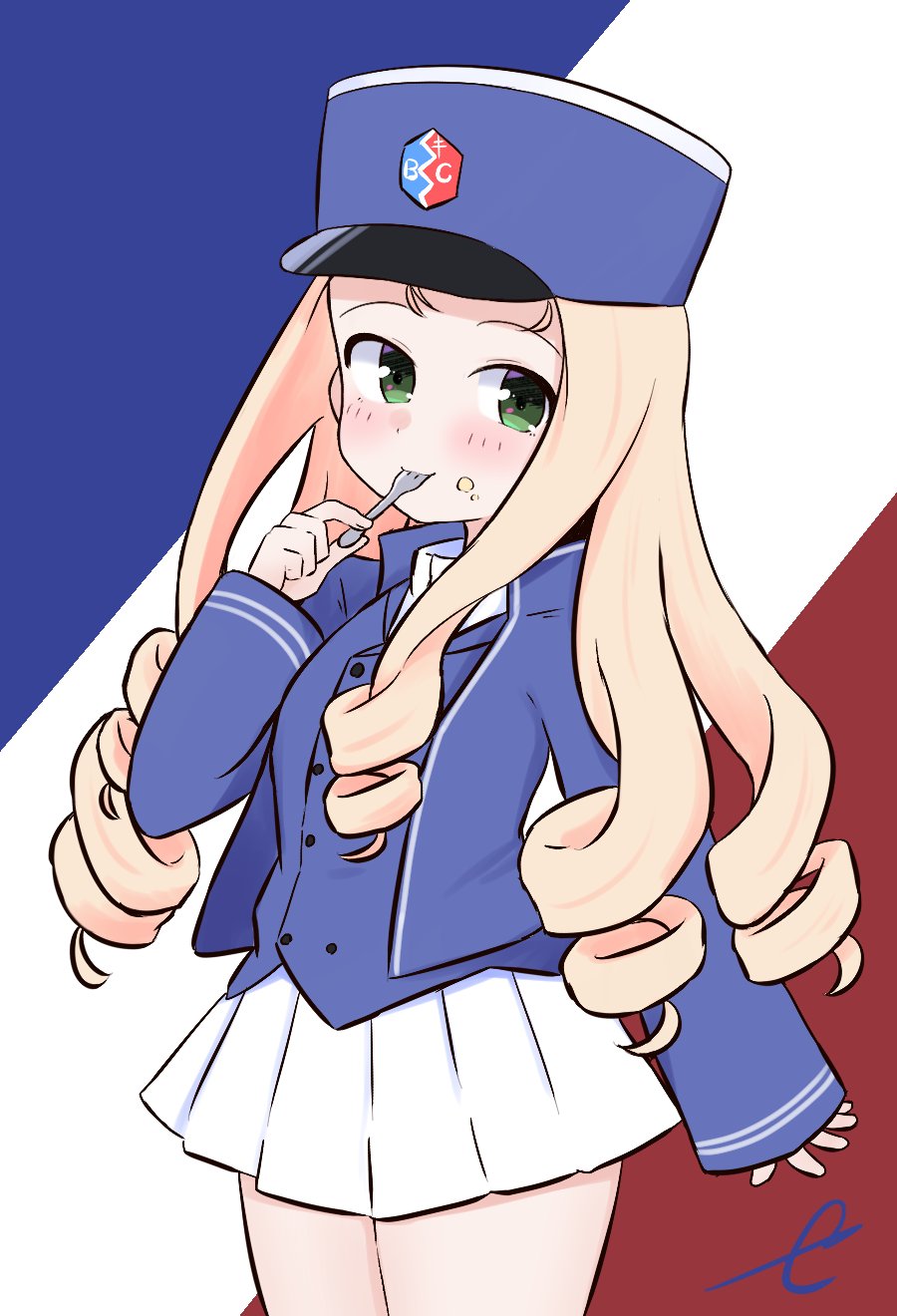 Safebooru - 1girl bc freedom (emblem) bc freedom military uniform ...