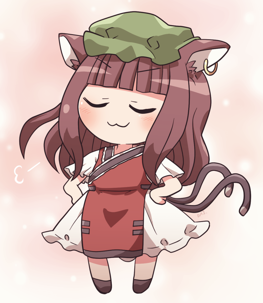 Safebooru - 1girl :3 alternate hair length alternate hairstyle animal ears bangs blunt bangs ...