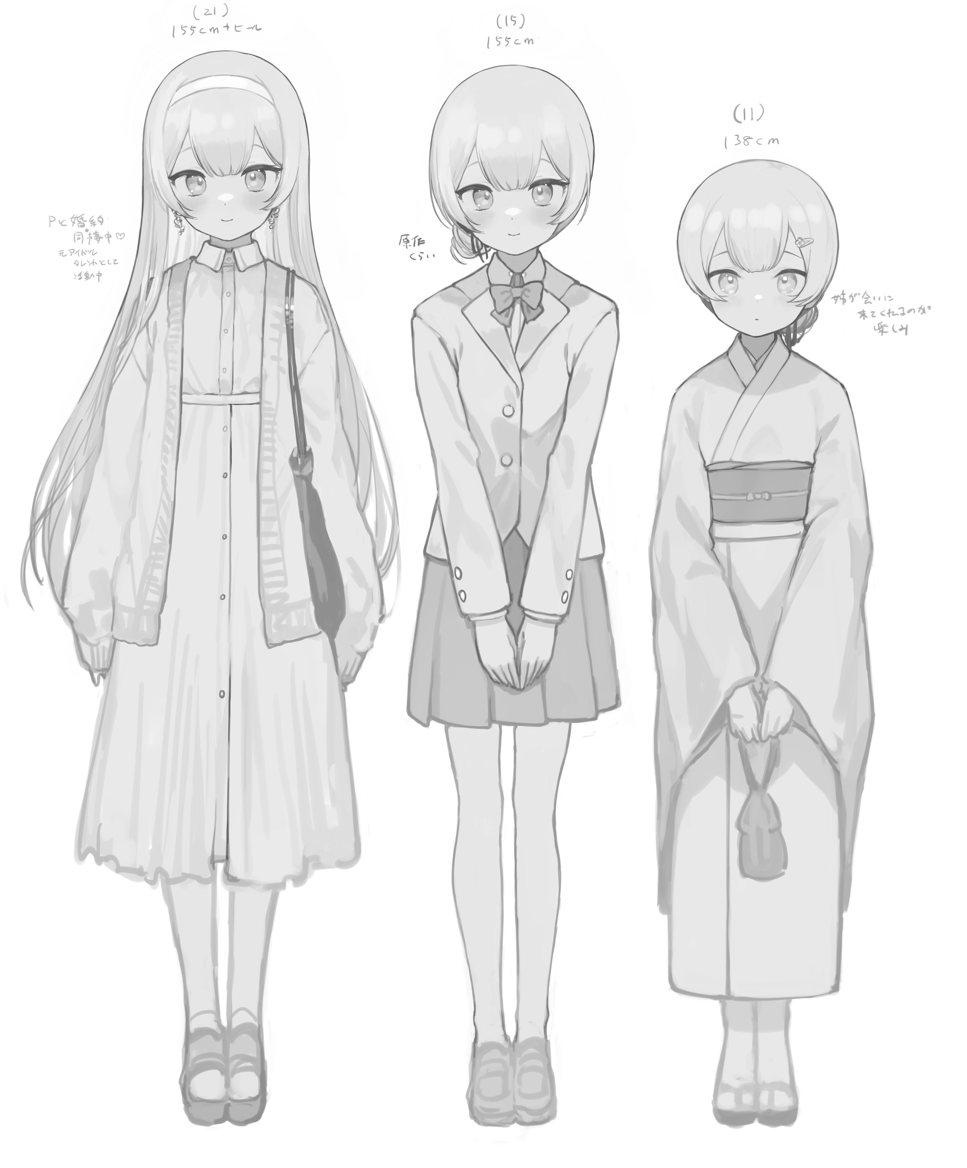 Safebooru - 1girl absurdres age progression alternate costume alternate hairstyle blazer ...