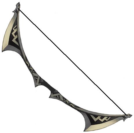 Safebooru - bladed bow bow edged weapon fantasy weapon unique weapon ...
