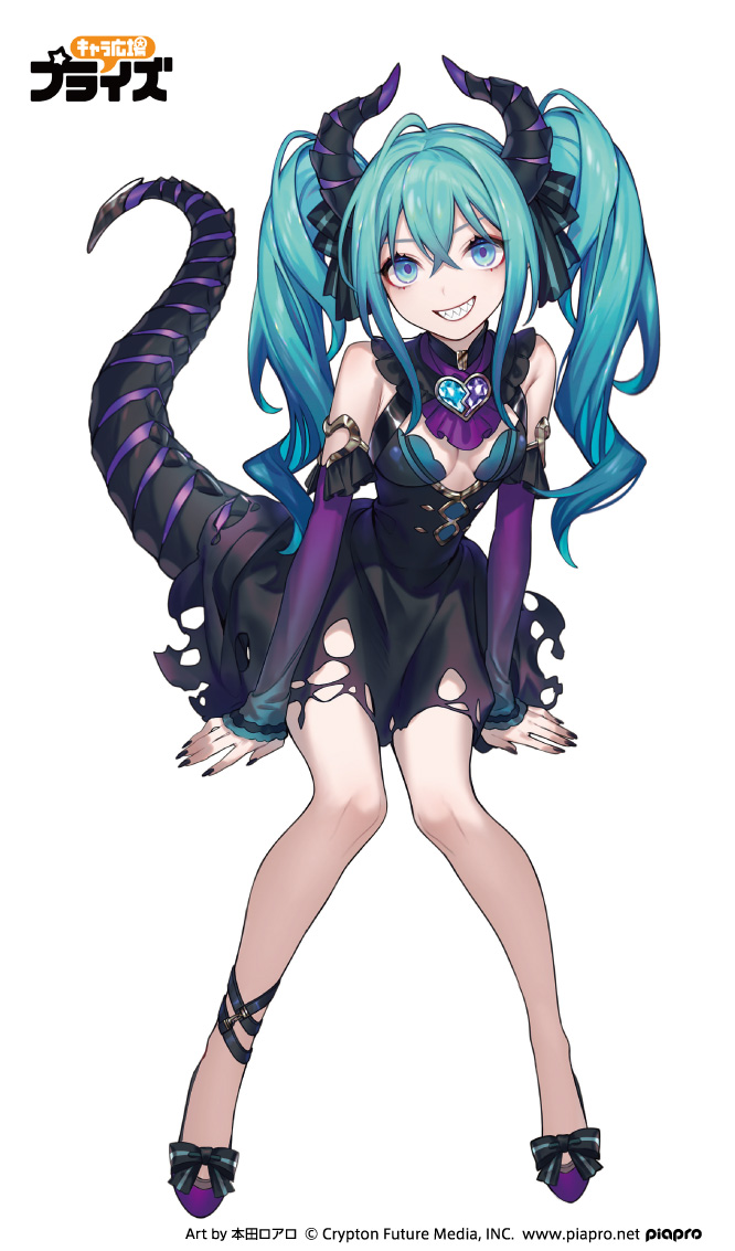 Safebooru - 1girl aqua eyes aqua hair arm support bare shoulders black dress black nails ...