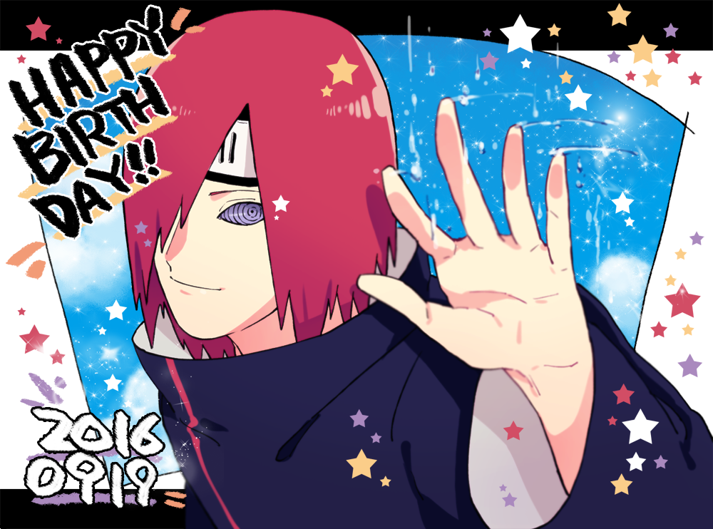 Safebooru - 1boy akatsuki (naruto) akatsuki uniform bangs black cloak ...