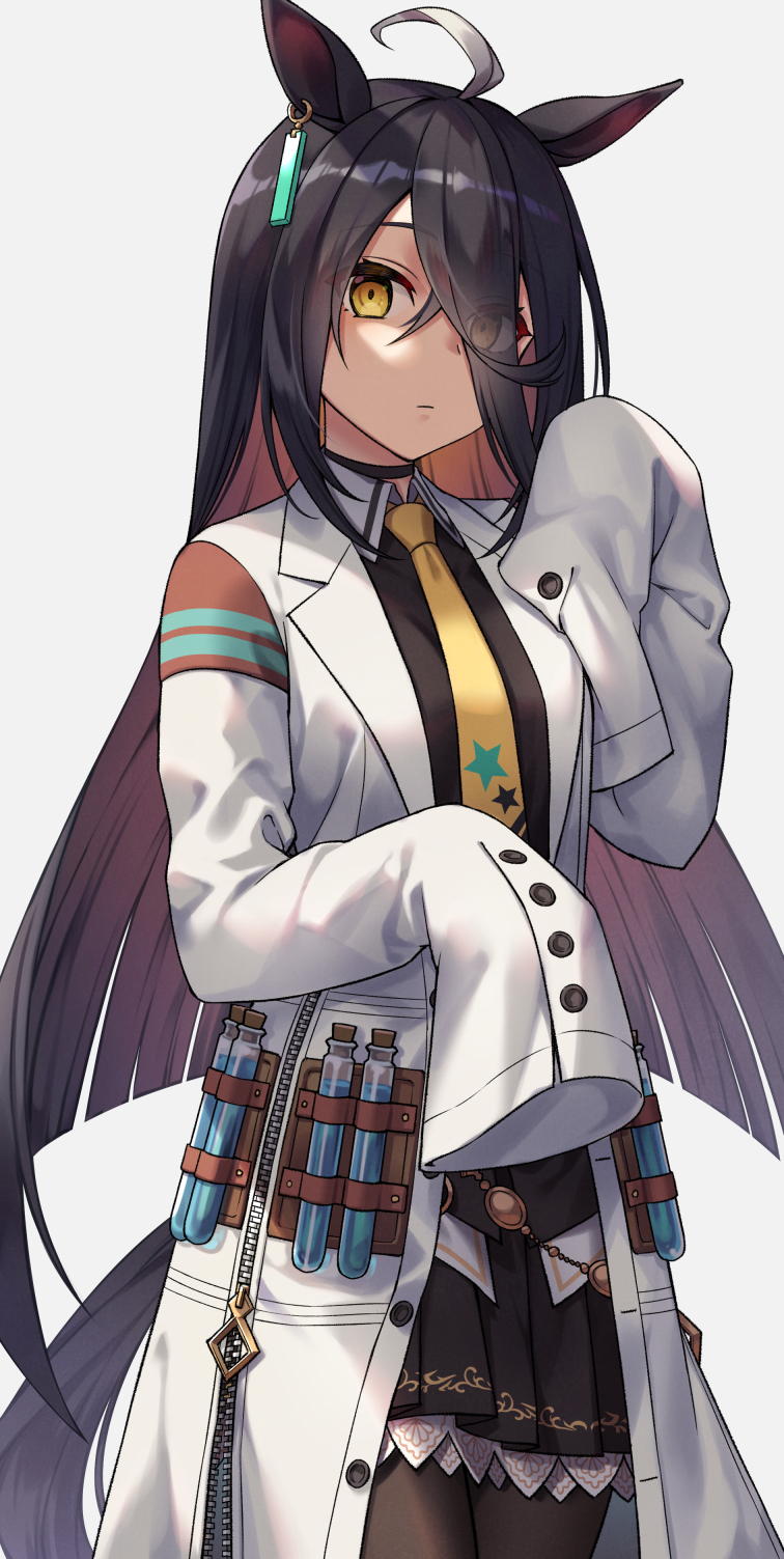 Safebooru - 1girl agnes tachyon (umamusume) agnes tachyon (umamusume) (cosplay) ahoge animal ...