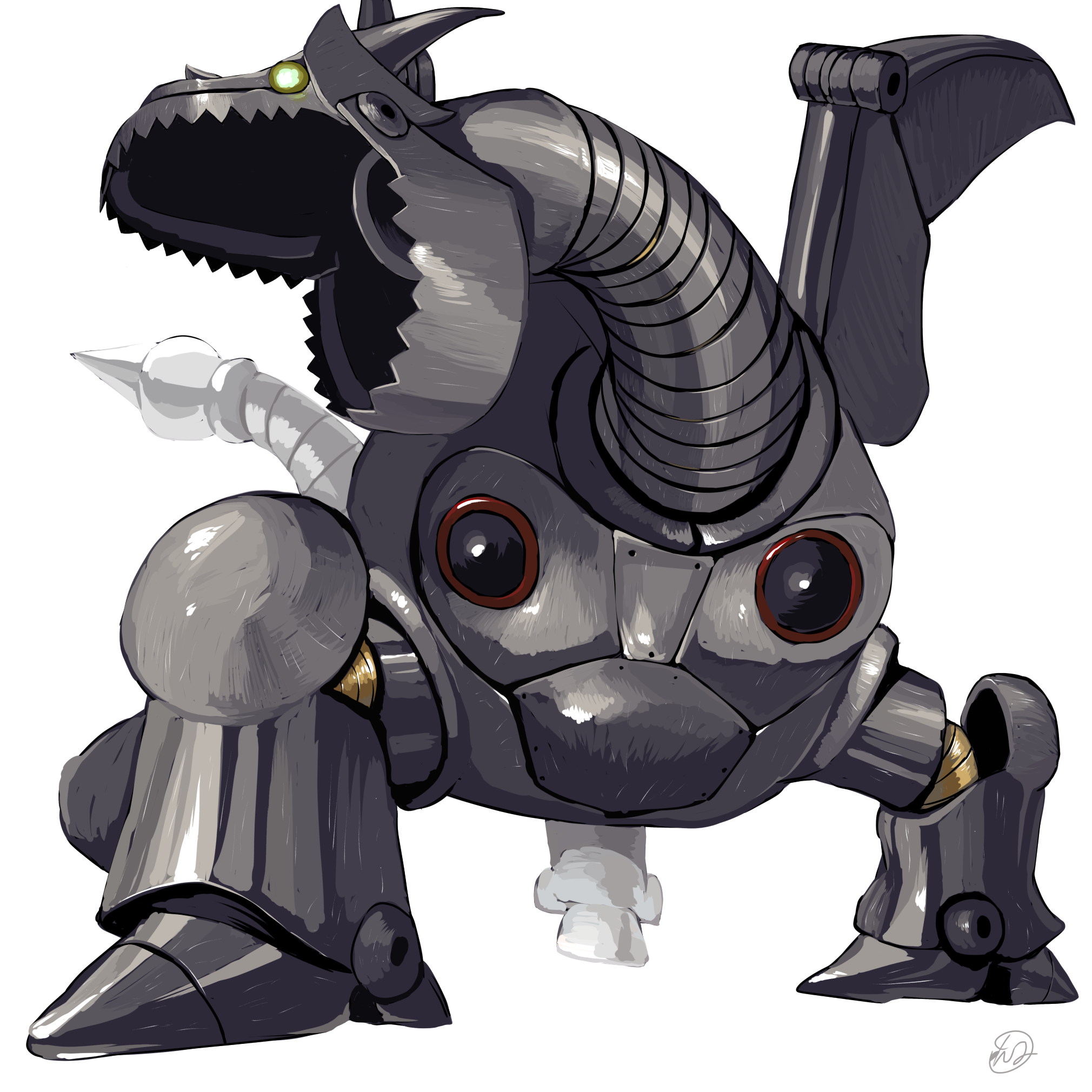 Safebooru - dragon quest glowing glowing eye green eyes highres ...