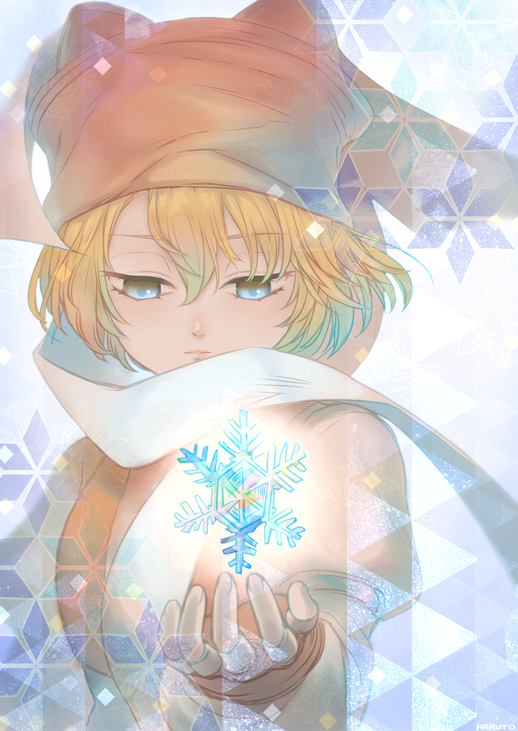 Safebooru - 1boy blonde hair blue eyes facing viewer final fantasy ...