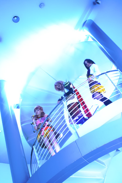Safebooru - 3girls cosplay final fantasy final fantasy xiii lebreau ...
