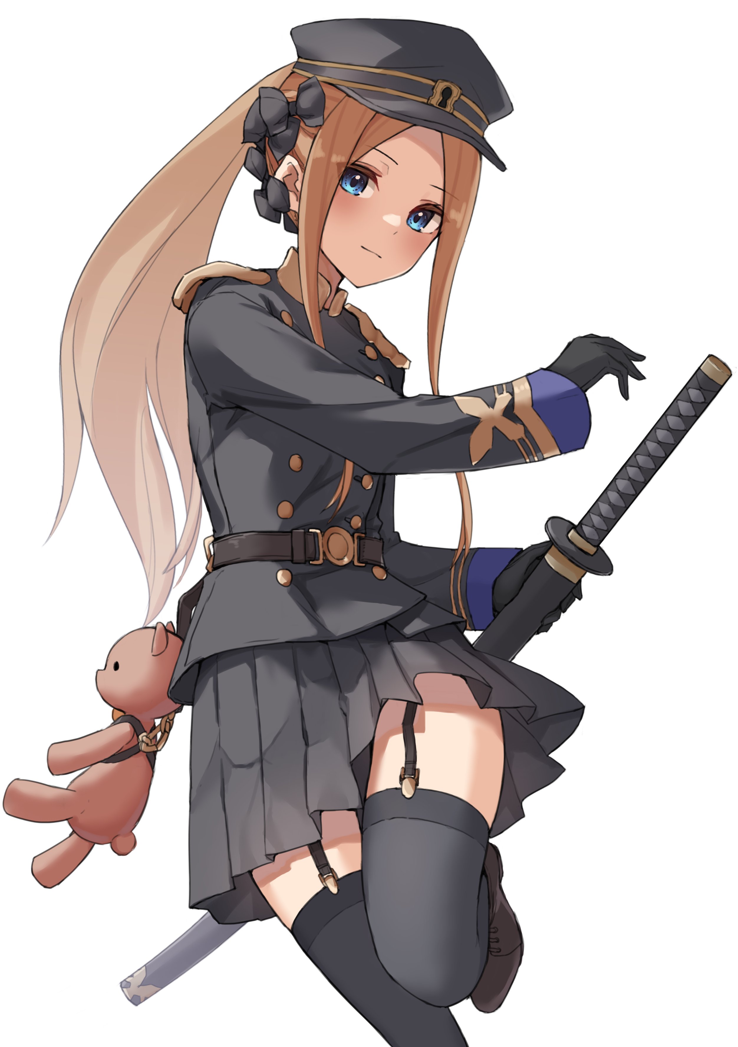 Safebooru - 1girl abigail williams (fate) absurdres bangs black bow black gloves black headwear ...