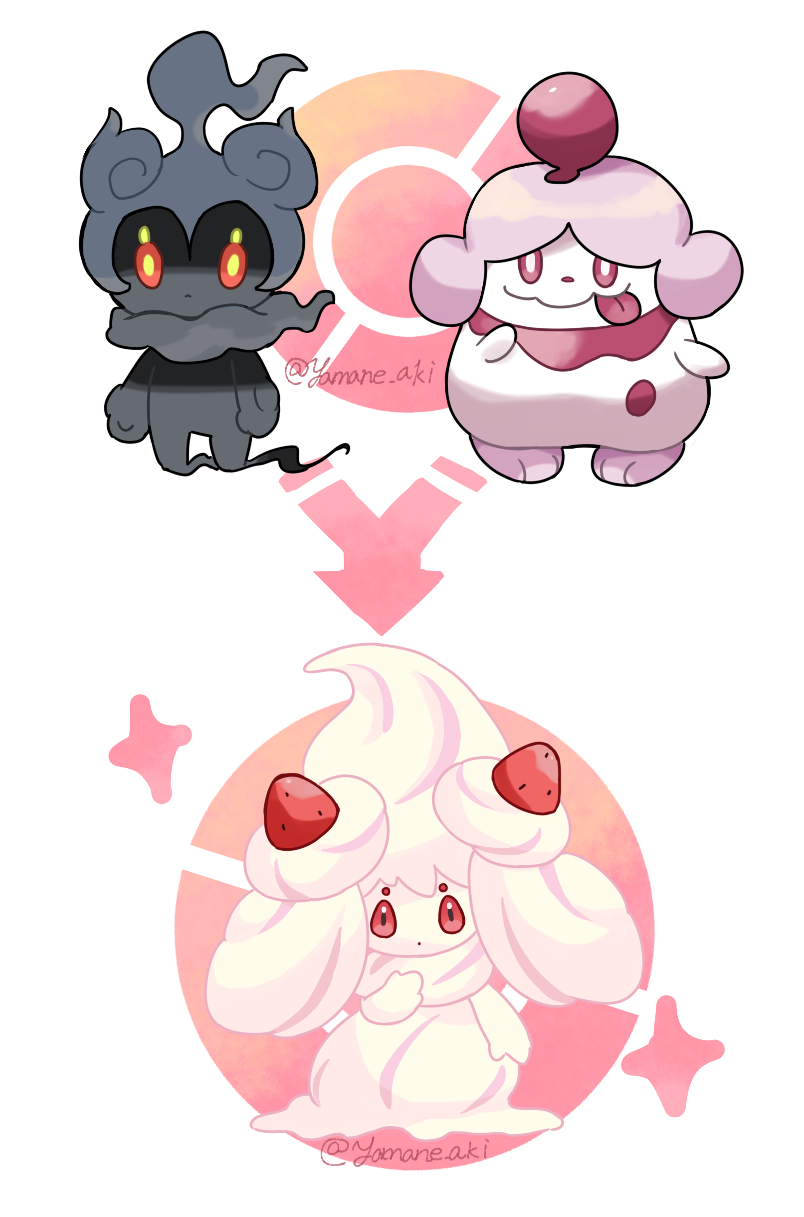 Safebooru - :p absurdres aki yamane alcremie alcremie (strawberry sweet ...