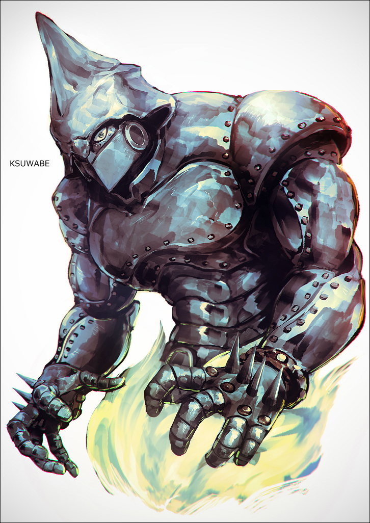 Safebooru - 1other armor artist name boy ii man (stand) diamond wa ...