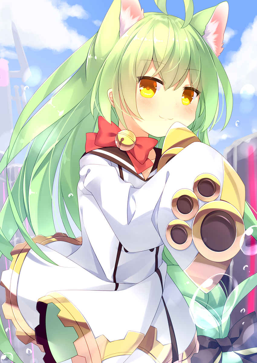 Safebooru - 1girl :3 ahoge akashi (azur lane) akiaki (mofumo-freak) animal ear fluff animal ears ...