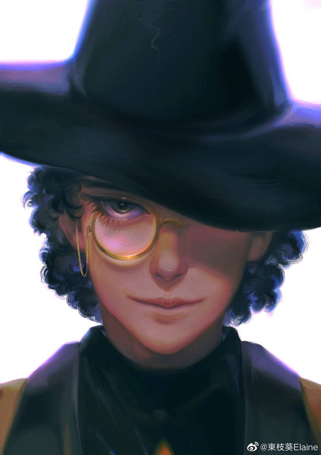 Safebooru - amon (lord of the mysteries) black hair black headwear hat ...