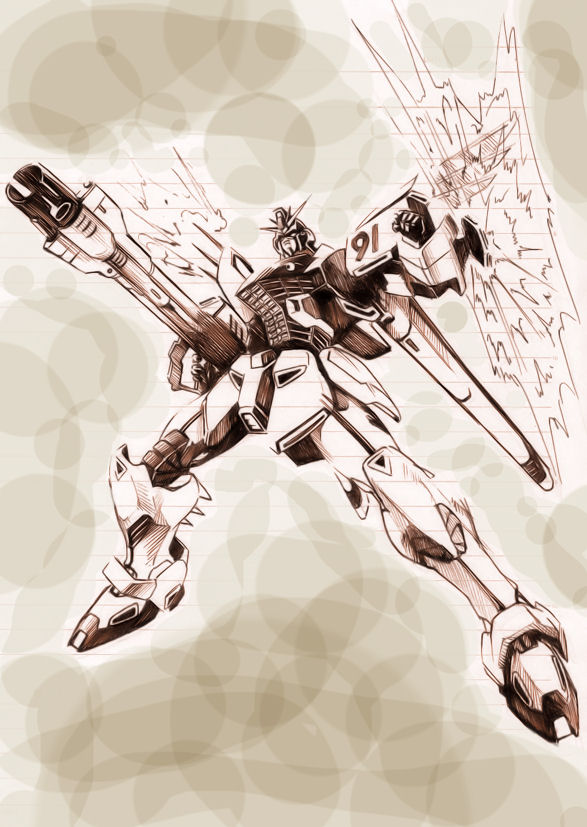 Safebooru - action beam shield cannon f91 gundam gundam gundam f91 ...