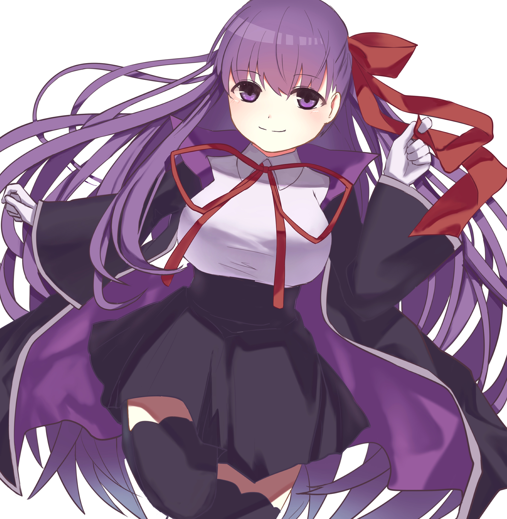 Safebooru - 1girl bangs bb (fate) (all) bb (fate/extra ccc) black coat ...