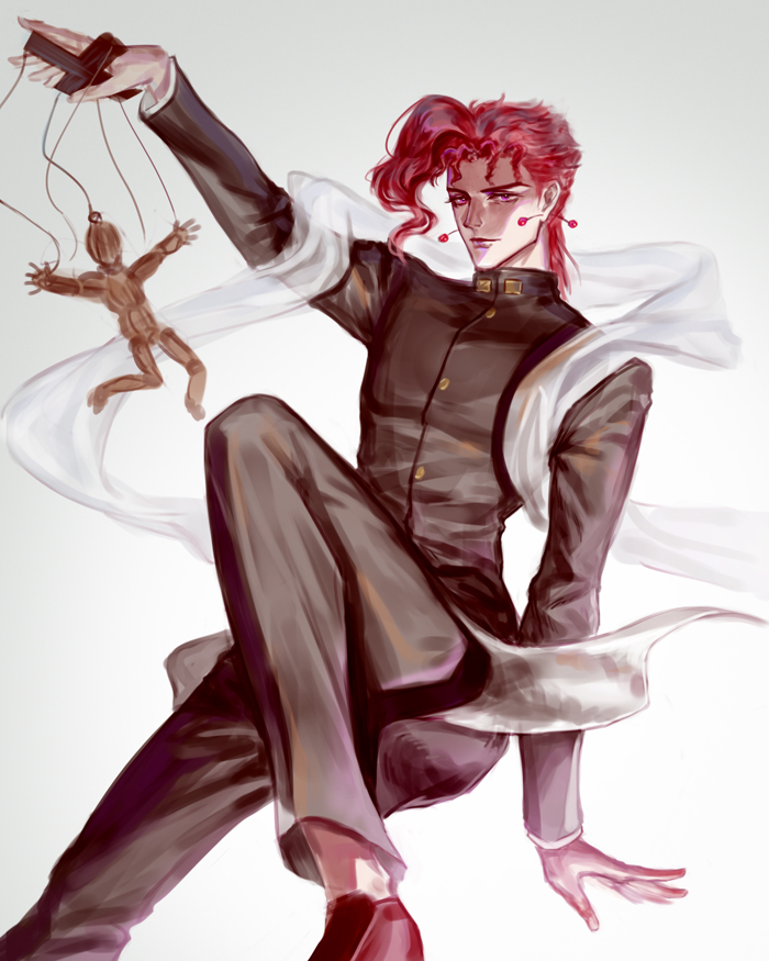 Safebooru - 1boy earrings gakuran jewelry jojo no kimyou na bouken ...