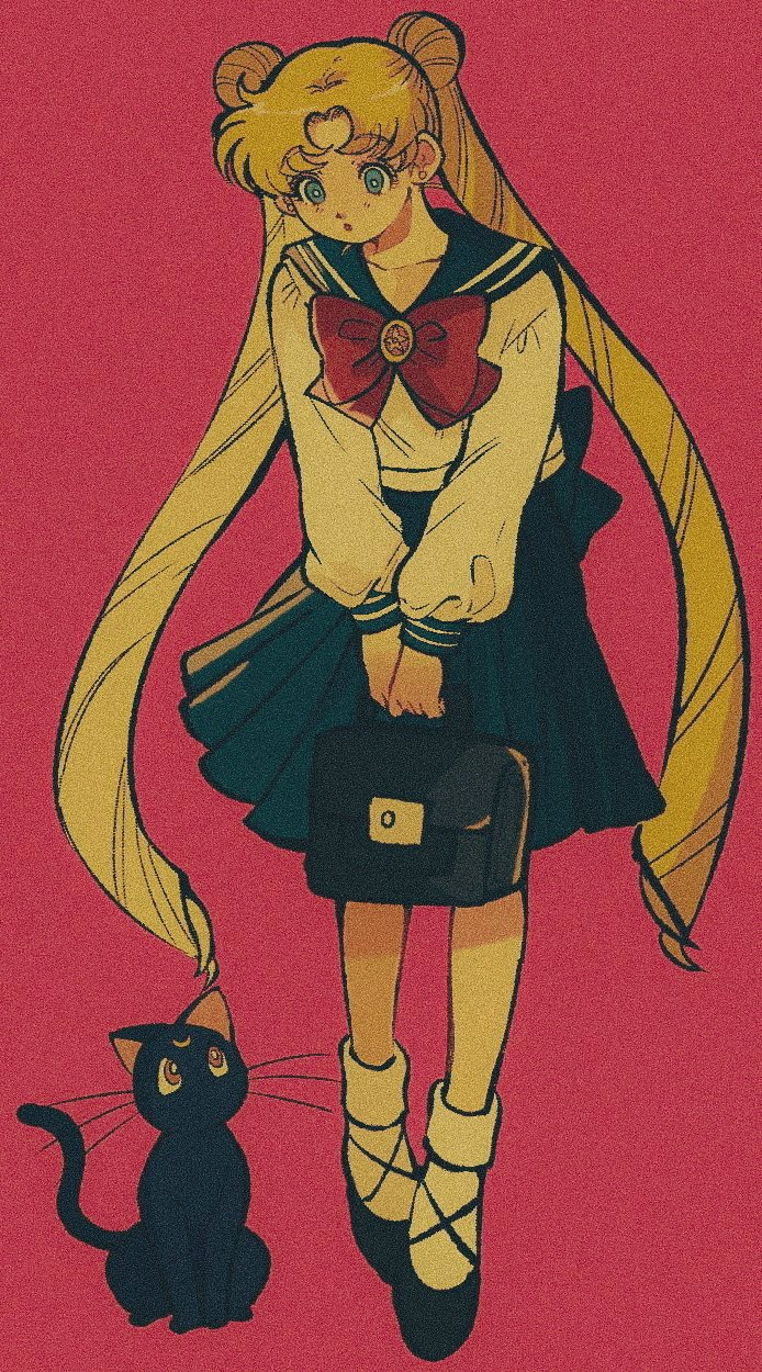 Safebooru - animal animal ears bishoujo senshi sailor moon black cat ...