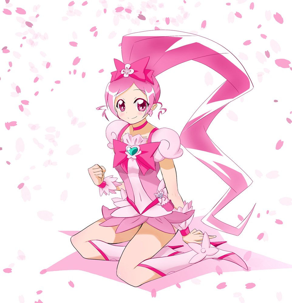 Safebooru - bow cure blossom futari wa pretty cure hanasaki tsubomi ...
