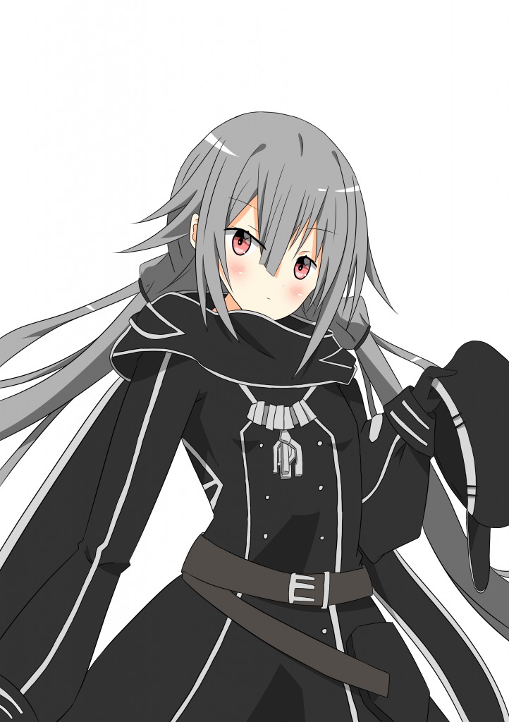 Safebooru - 1girl absurdres bangs black cape black headwear black jacket black scarf blush boots ...