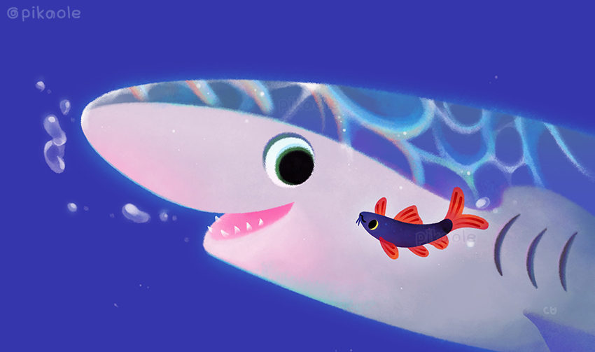 Safebooru - animal animal focus artist name blue background bubble ...