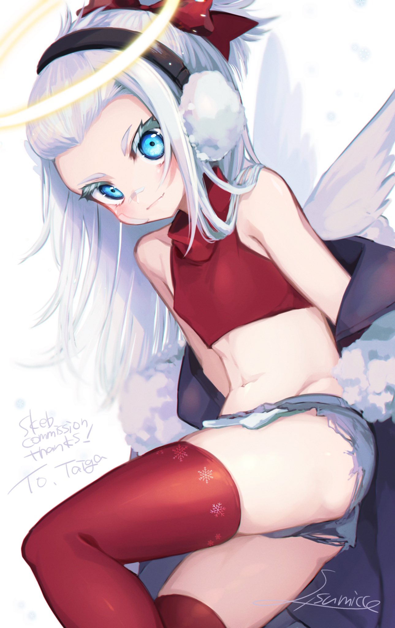 Safebooru - 1boy bandaid bandaid on nose bangs bare shoulders blue eyes blush bungo taiga crop ...