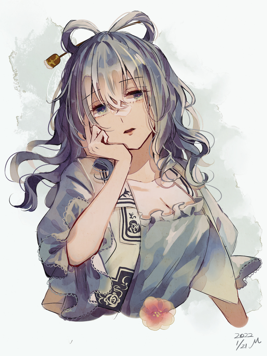 Safebooru - breasts commentary request danmaku dated dress drill hair ...