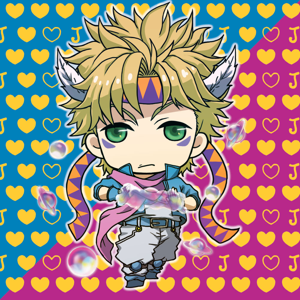 Safebooru - 1boy bad boy battle tendency blonde hair bubble caesar ...