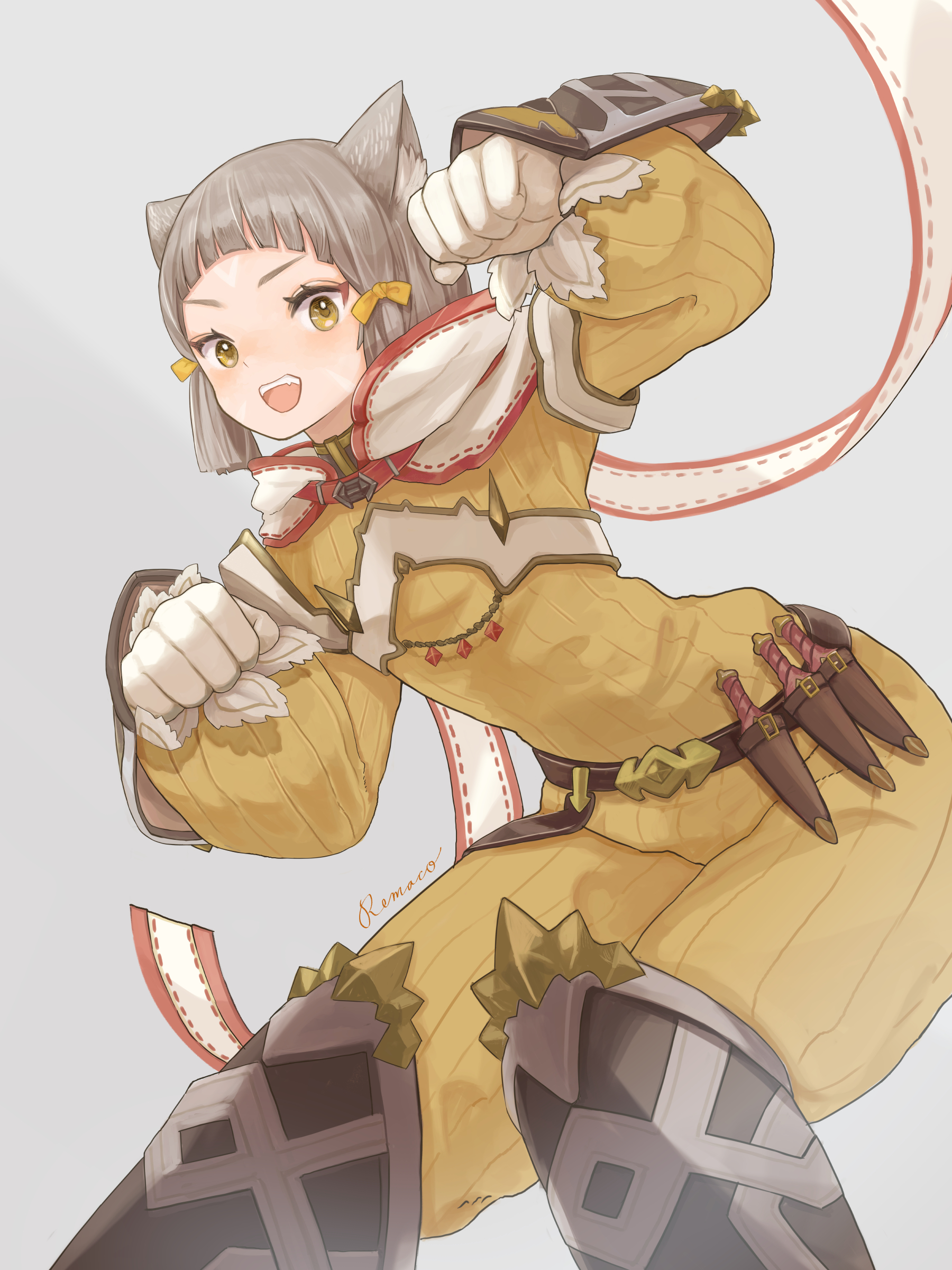 Safebooru - 1girl absurdres animal ears bangs blunt bangs bodysuit cat ears facial mark flat ...