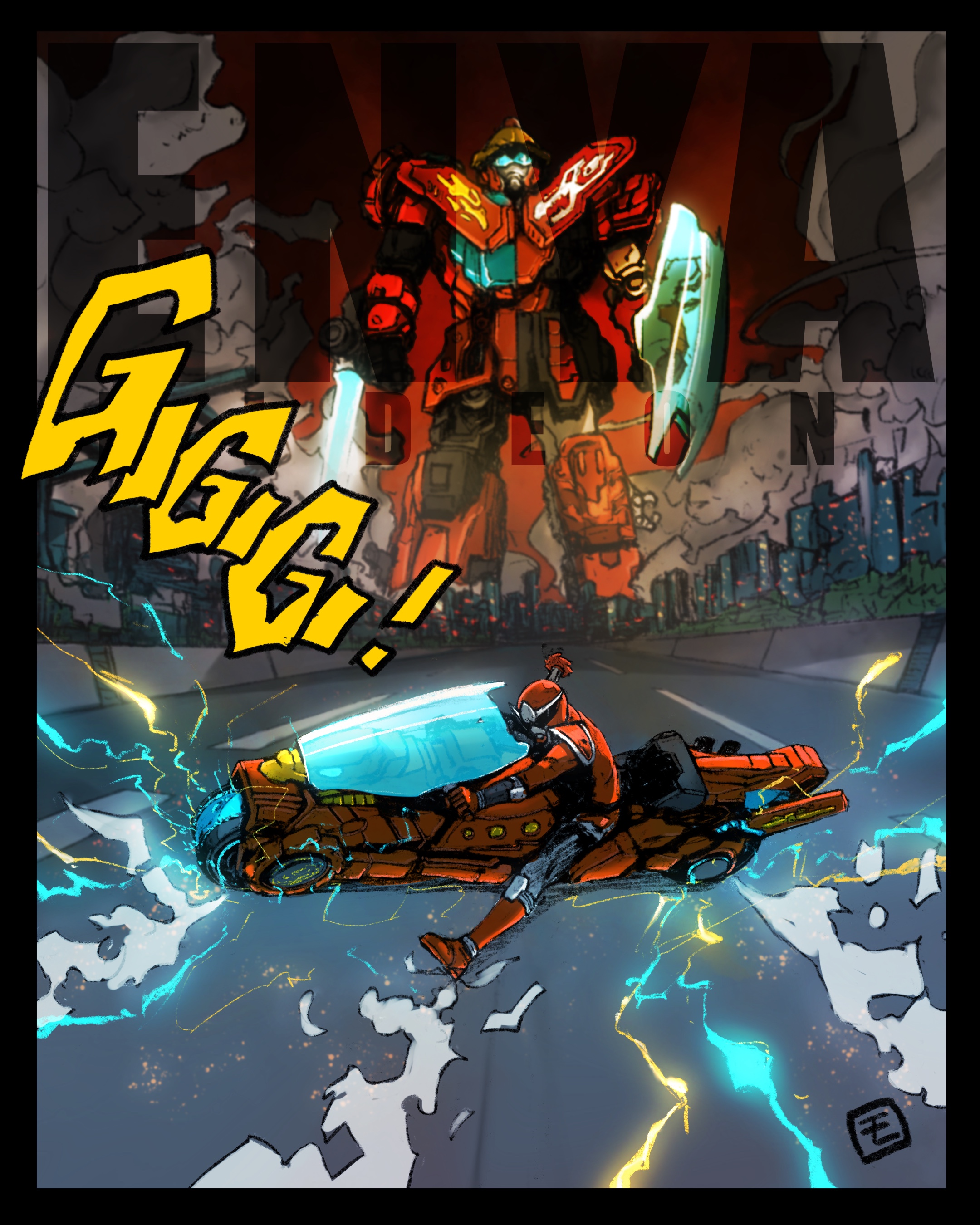 Safebooru - 1boy absurdres akira akira slide arm blade avataro sentai ...