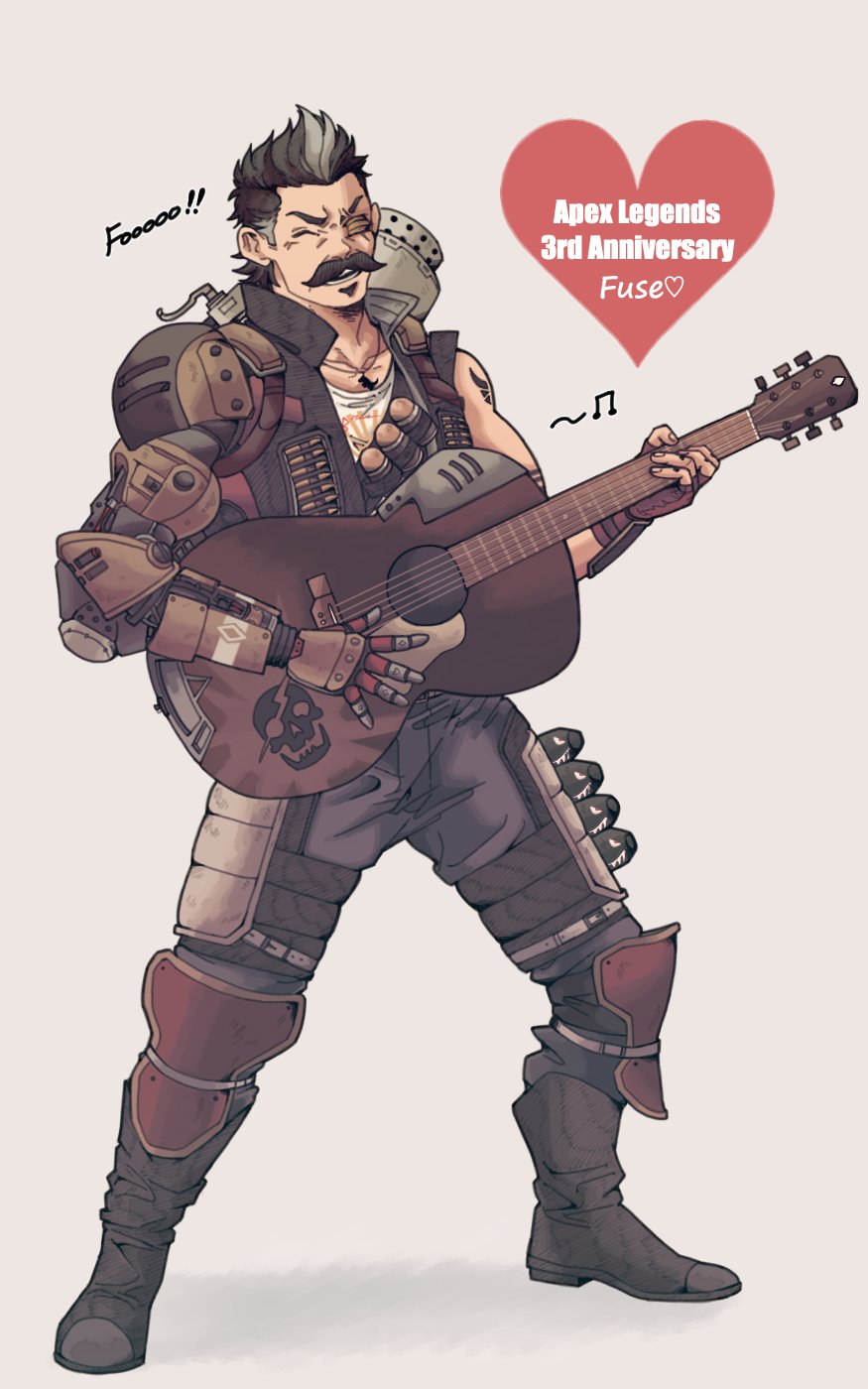 Safebooru - 1boy ^ ^ anniversary apex legends black hair black jacket ...