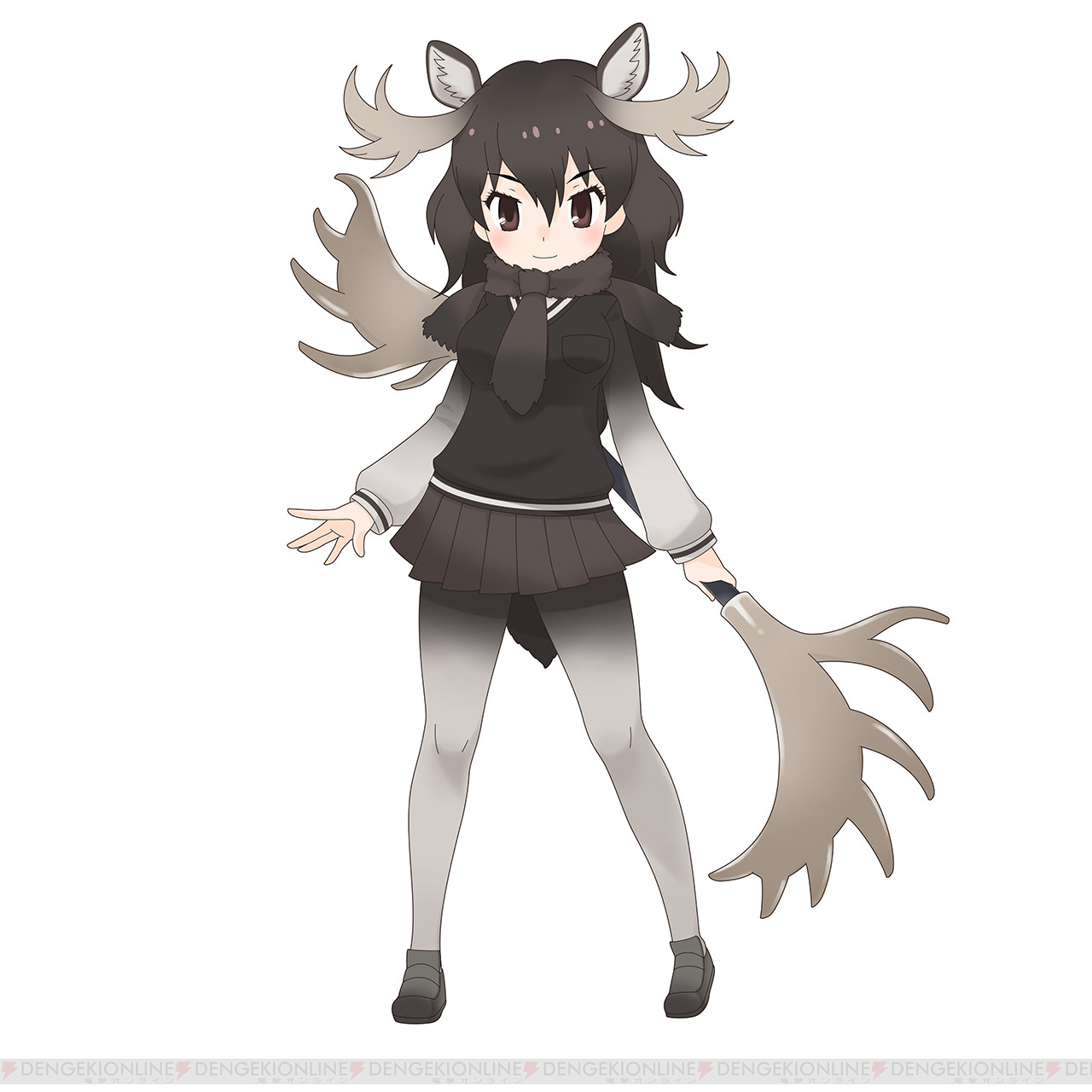 Safebooru - animal ears kemono friends kemono friends 3 moose (kemono ...