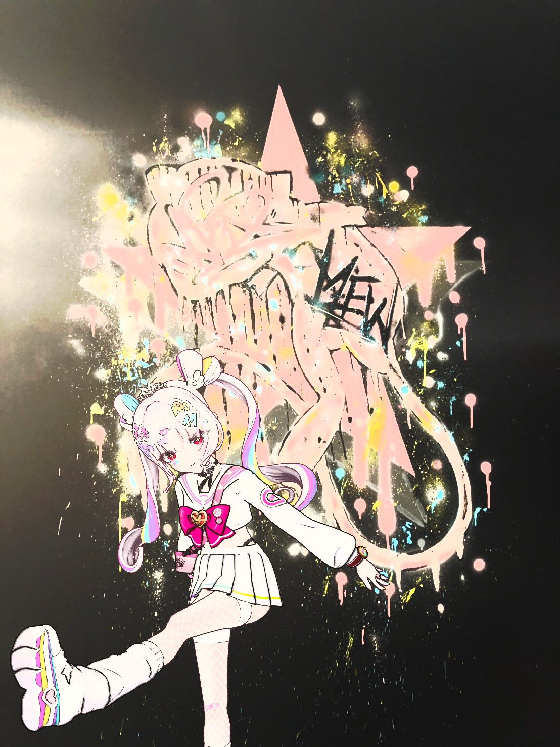 Safebooru - 1girl annie (vtuber) hair ornament hairclip highres lam ...