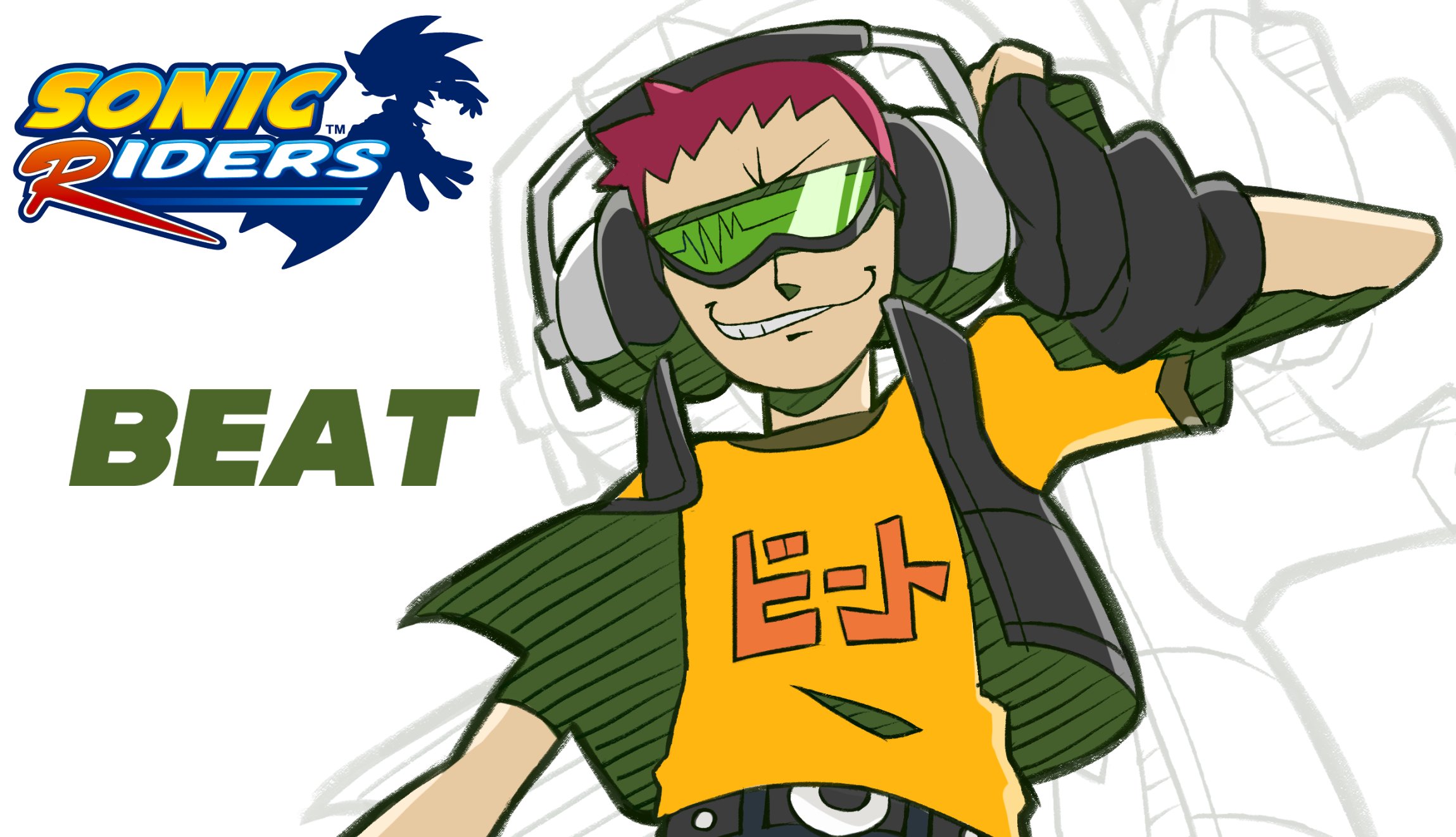 Safebooru - 1boy beat (jsr) belt black gloves black jacket clothes ...