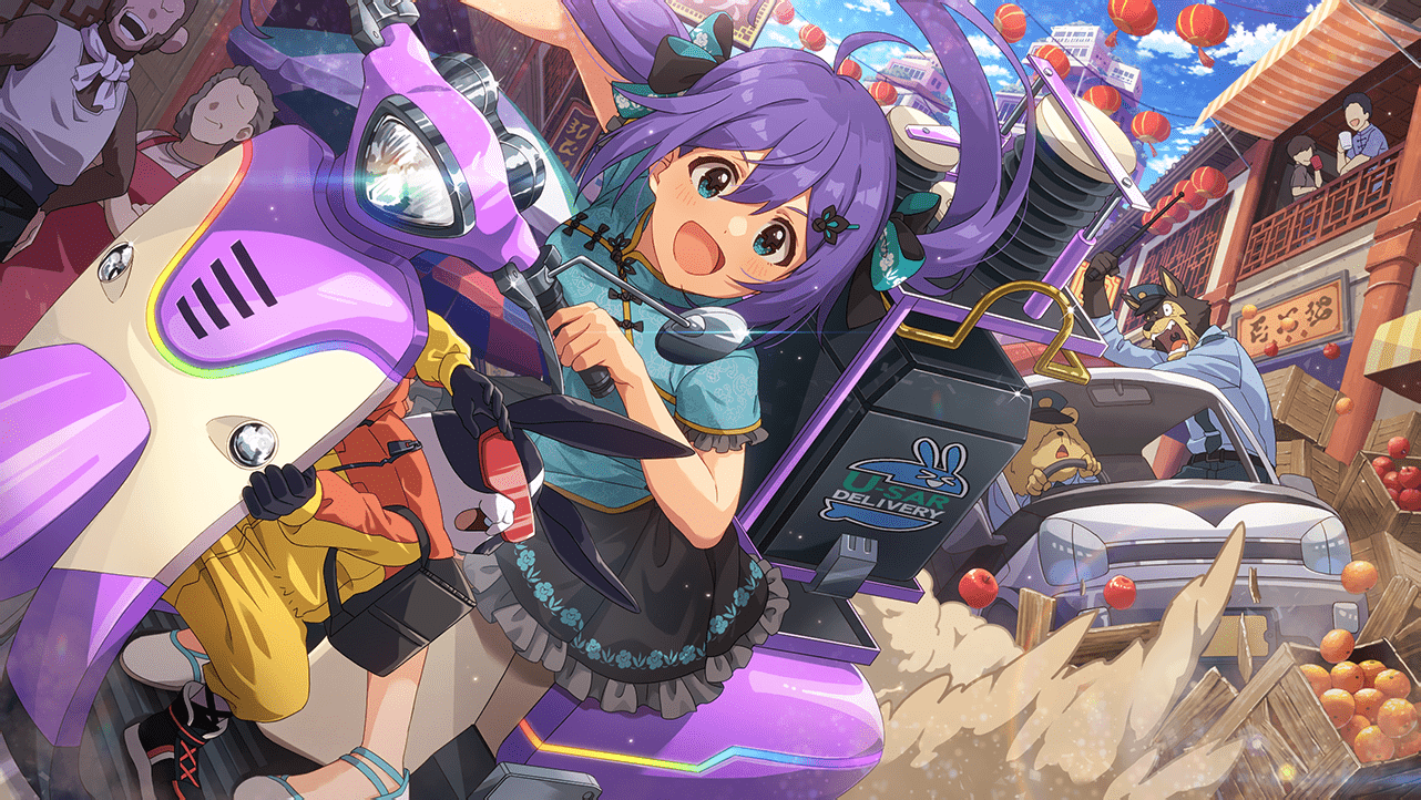 Safebooru - blue hair character name dress green eyes idolmaster million live! theater days long ...