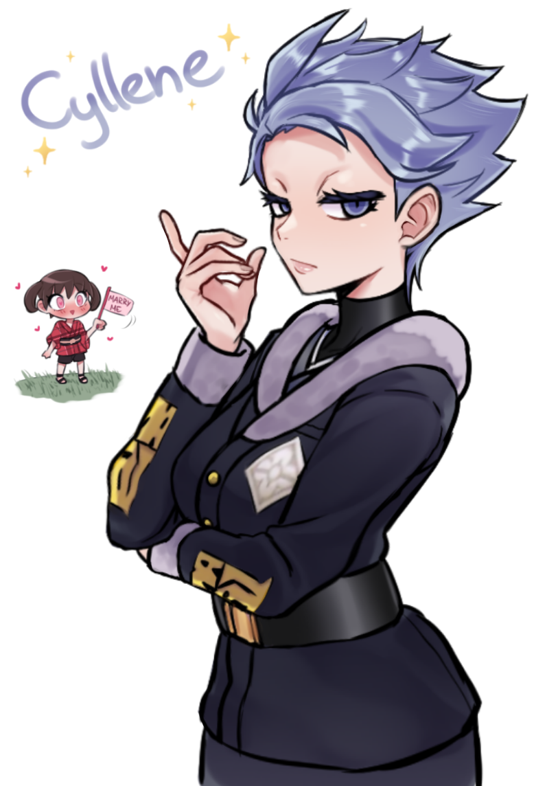 Safebooru - 2girls bangs belt black belt black shirt blush brown hair ...