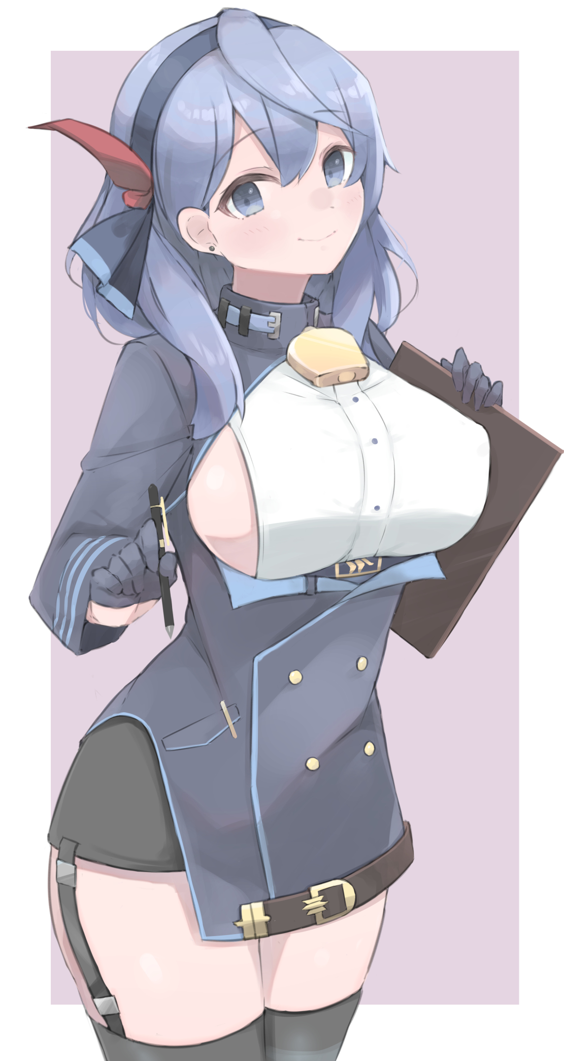 Safebooru - 1girl ako (blue archive) bell black gloves black legwear black skirt blue archive ...