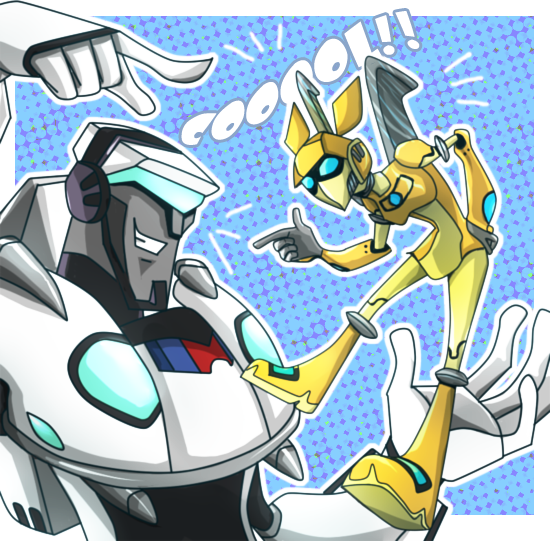 Safebooru - finger point jazz (transformers) robot sari sumdac text ...