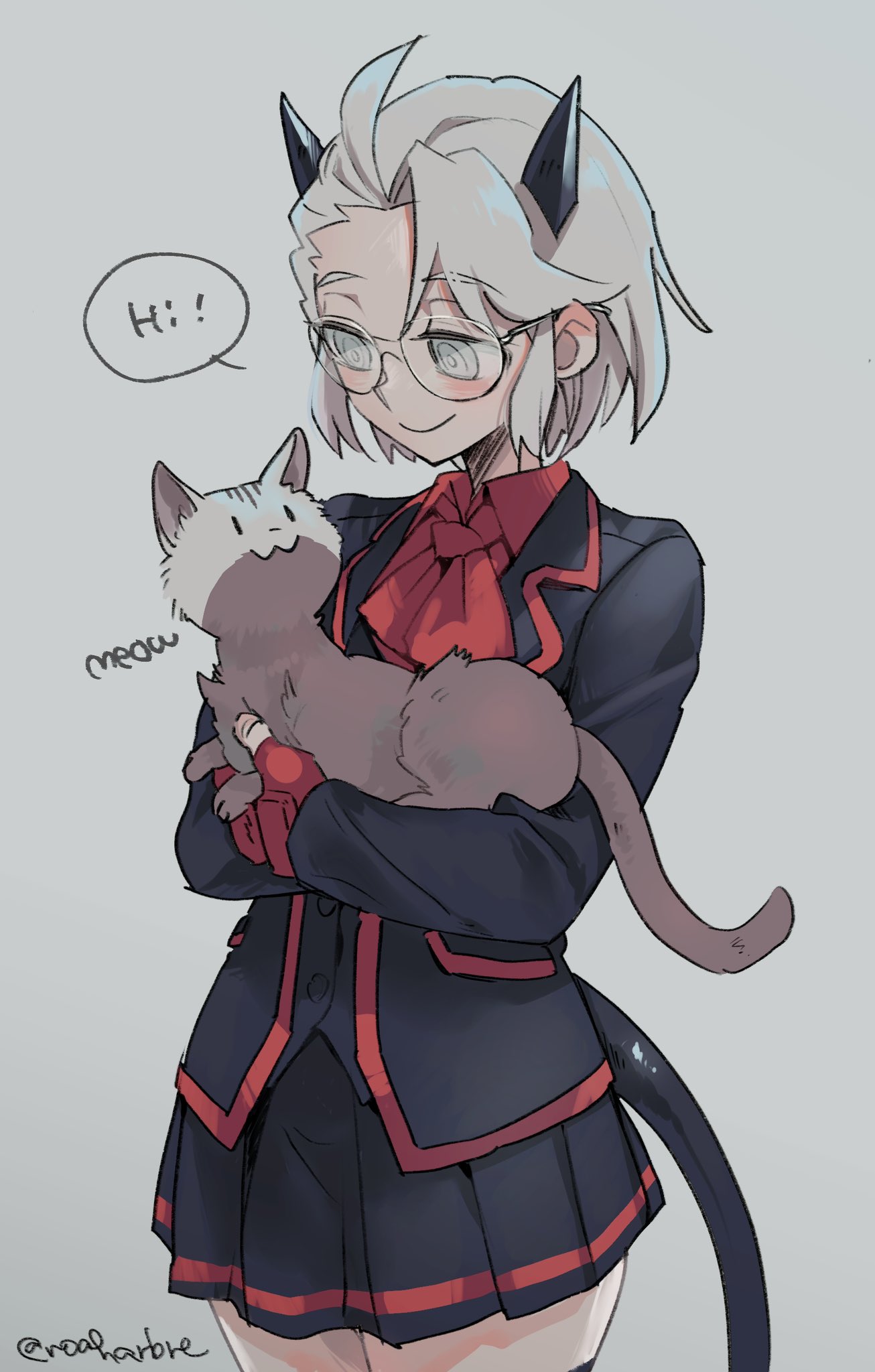 Safebooru - alternate costume animal artist name ascot bangs black ...