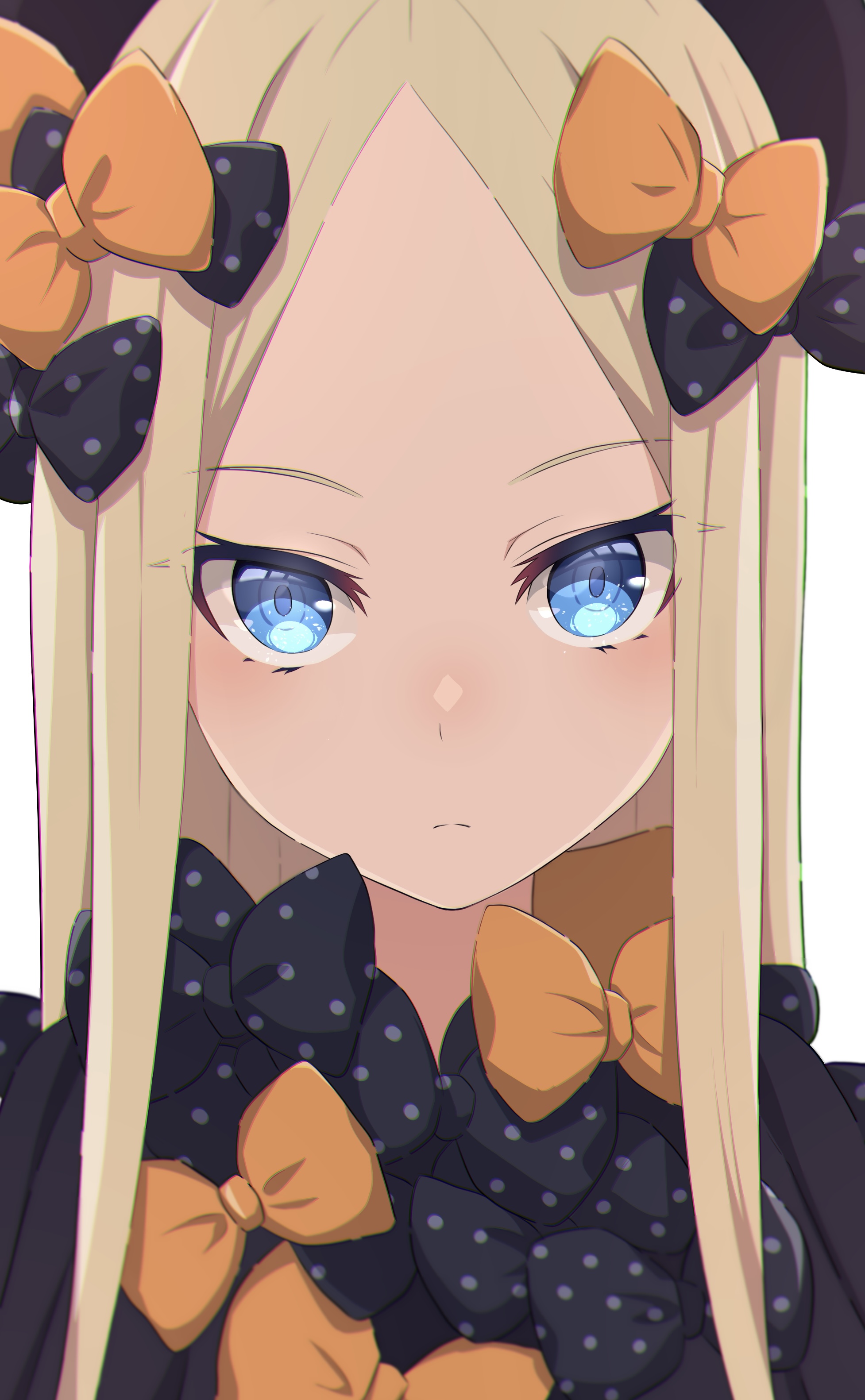 Safebooru - 1girl abigail williams (fate) absurdres bangs black bow black dress black headwear ...