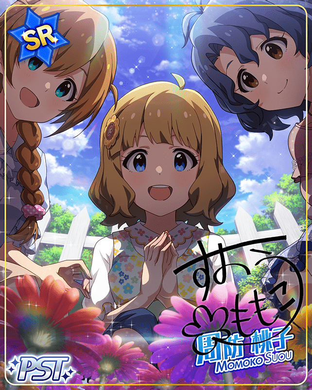 Safebooru - blue eyes blush brown hair character name dress idolmaster million live! theater ...