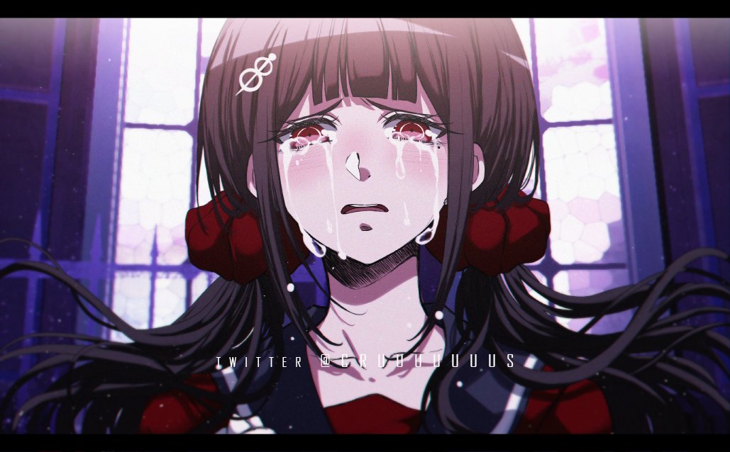 Safebooru - 1girl artist name bangs black sailor collar brown hair ...