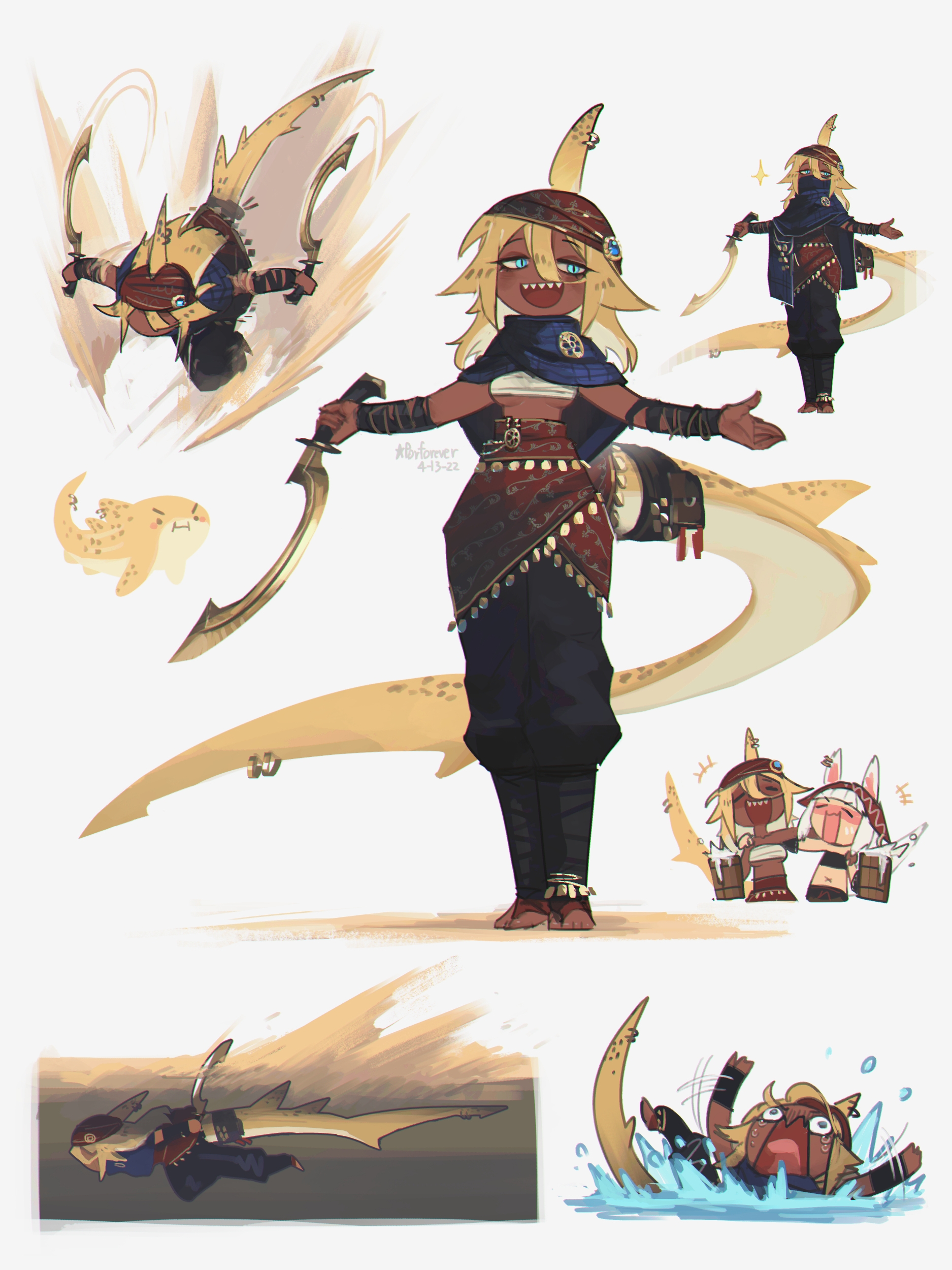 Safebooru - +++ 2girls absurdres artist name bandana bangs beer mug ...