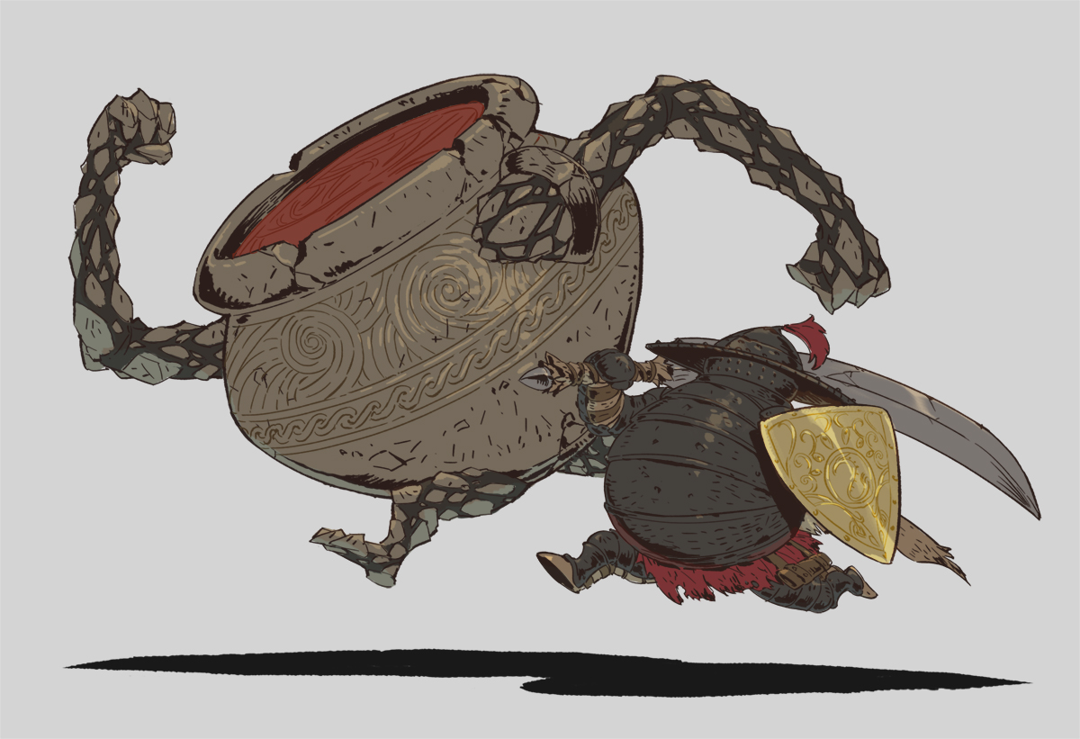 Safebooru - 2others armor aso20 elden ring fat from side full armor ...