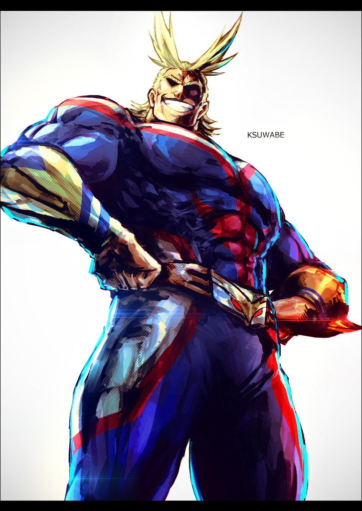 Safebooru - all might artist name bangs belt blue bodysuit bodysuit ...