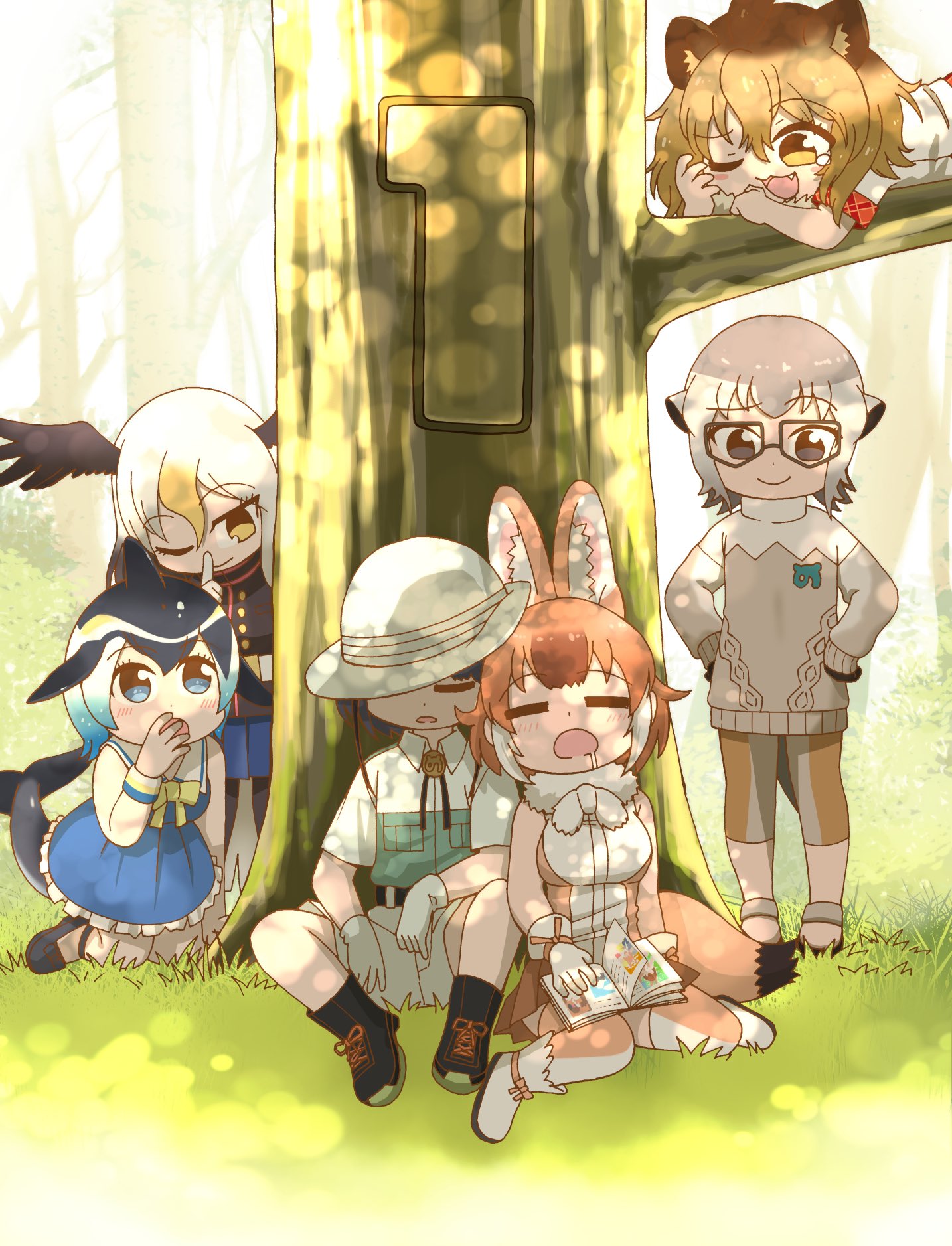 Safebooru - animal costume animal ear fluff animal ears bald eagle ...