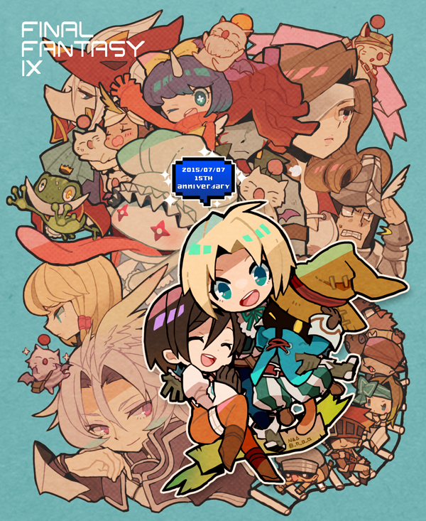 Safebooru - adelbert steiner anniversary baku (ff9) beatrix (ff9) black ...