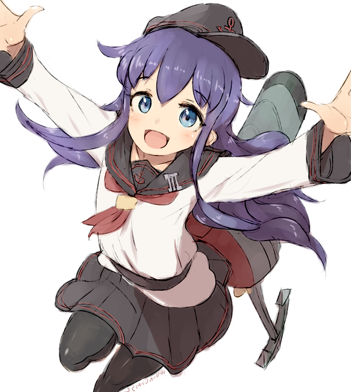 Safebooru - 1girl akatsuki (kancolle) akatsuki kai ni (kancolle) alchera anchor anchor symbol ...