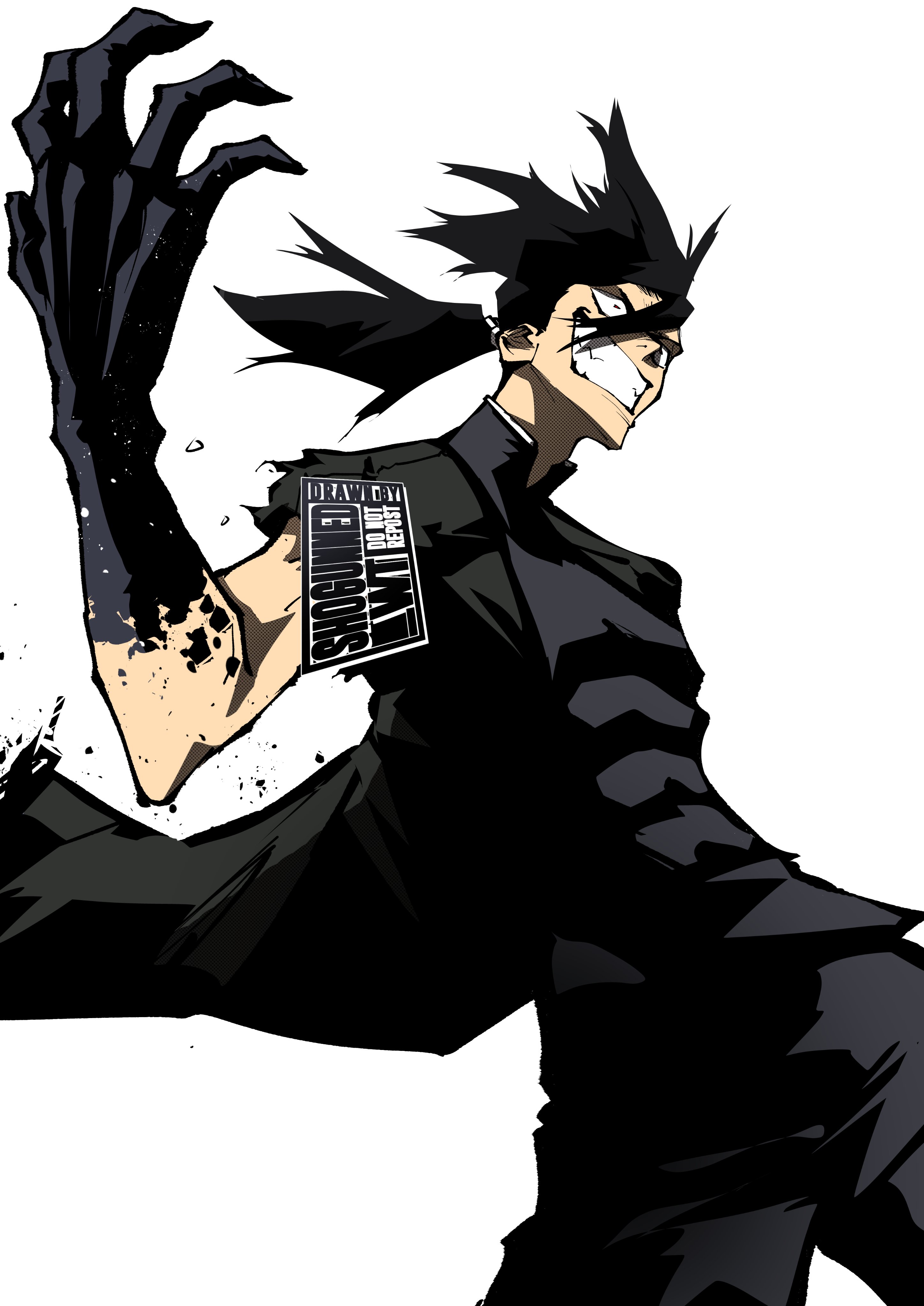 Safebooru - 1boy absurdres claws crazy eyes fullmetal alchemist greed ...