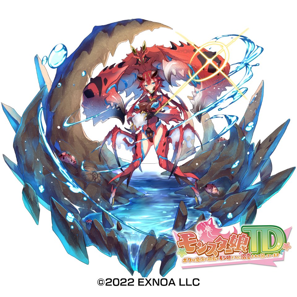 Safebooru - 1girl arthropod girl blue eyes crab crab claw crab girl ...