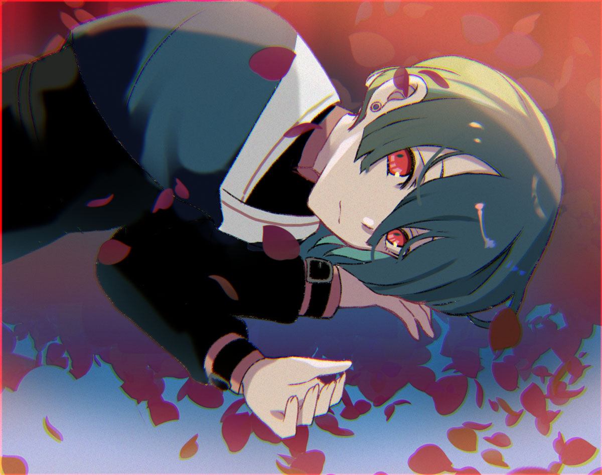 Safebooru - 1boy azuma kei blood blood splatter brown hair closed mouth ...